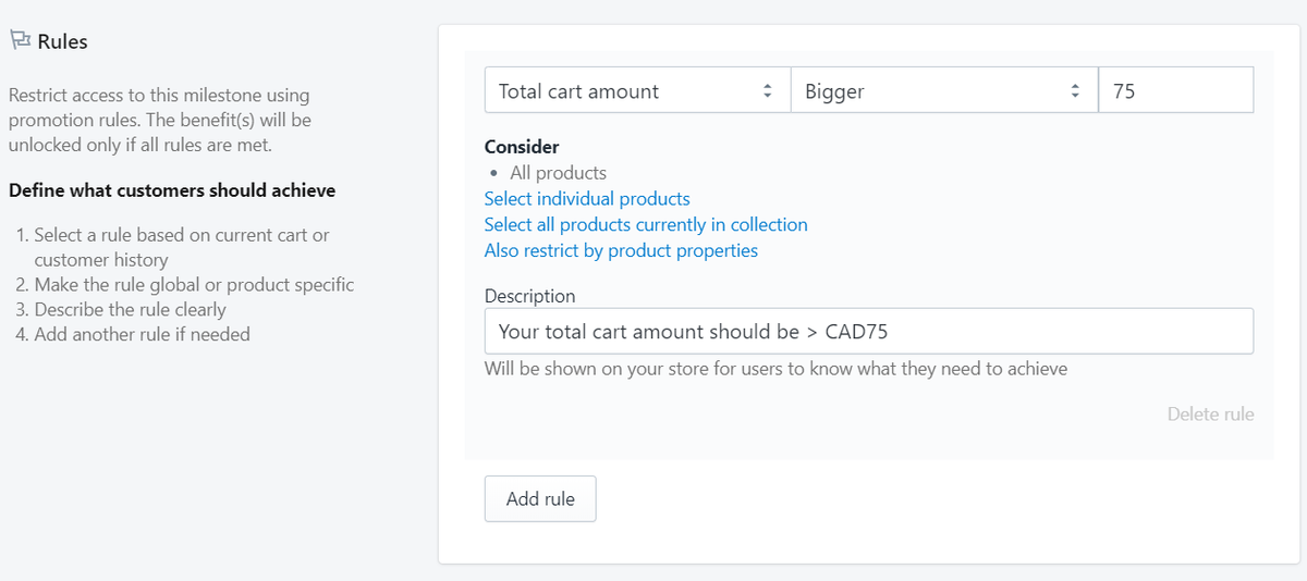 Custom milestones – Milestones App